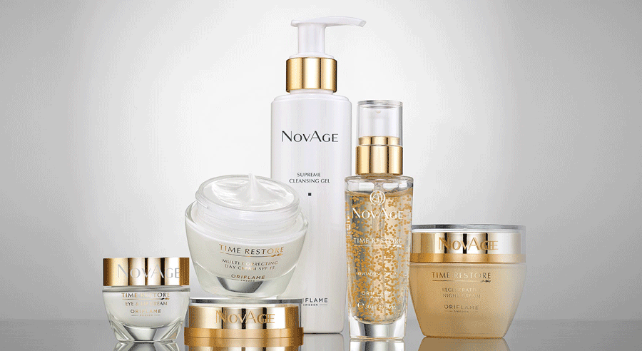 Time Restore NovAge - Cuidados do Rosto Oriflame Após os 50 Anos