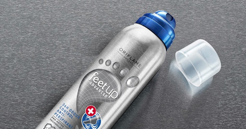 Spray para Pés Feet Up Everyday: Frescura instantânea - Oribeleza